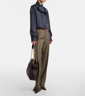 Saint Laurent Jamie Medium Leather Tote Bag