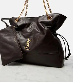 Saint Laurent Jamie Medium Leather Tote Bag