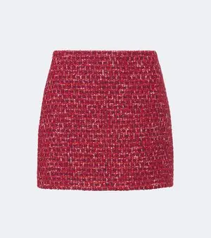 Valentino Garavani Tweed Miniskirt