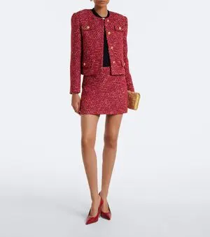 Valentino Garavani Tweed Miniskirt