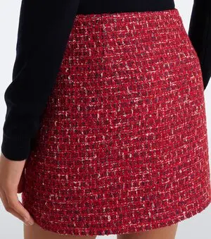 Valentino Garavani Tweed Miniskirt