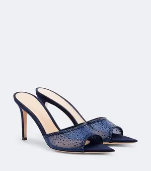 Gianvito Rossi Trimmed Mules Clogs For Women