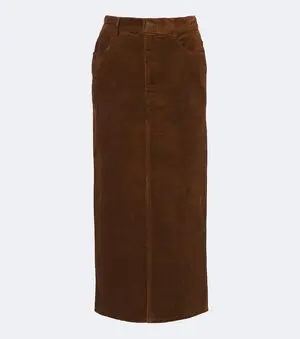 MARANT ETOILE Odalie Maxi Skirt - Brown