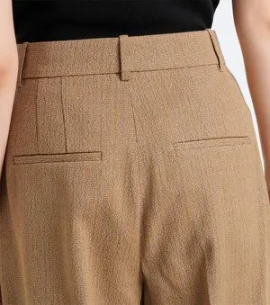 RÓHE Daria Wool-blend Tapered Pants