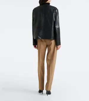 RÓHE Daria Wool-blend Tapered Pants