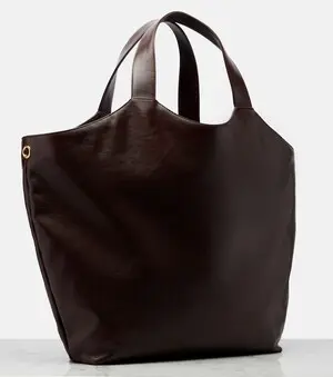 Saint Laurent Icare Leather Shopper