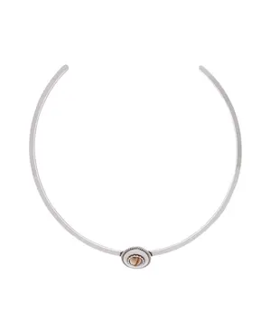 Isabel Marant Étoile Embellished Choker Necklace - Silver