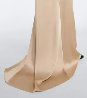 TOM FORD Embellished Satin Gown