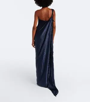 MARMAR HALIM Caped Bustier Gown