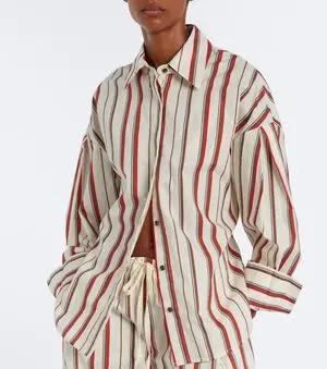 SIR. Alva Striped Cotton Shirt - Multicoloured