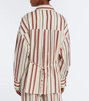 SIR. Alva Striped Cotton Shirt - Multicoloured
