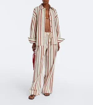 SIR. Alva Striped Cotton Shirt - Multicoloured