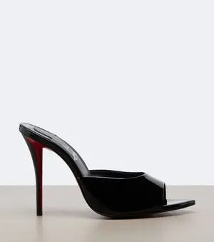 CHRISTIAN LOUBOUTIN Miss Z Leather Mules