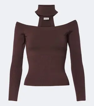 Simkhai Lila Off-the-shoulder Sweater