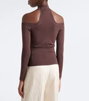 Simkhai Lila Off-the-shoulder Sweater