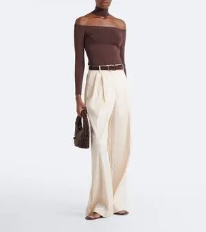 Simkhai Lila Off-the-shoulder Sweater