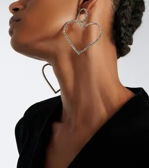 Isabel Marant Étoile Eden Asymmetric Embellished Earrings
