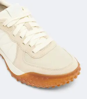 Moncler Citytrek Suede-trimmed Sneakers