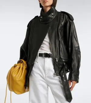 Isabel Marant Étoile Farza Leather Jacket