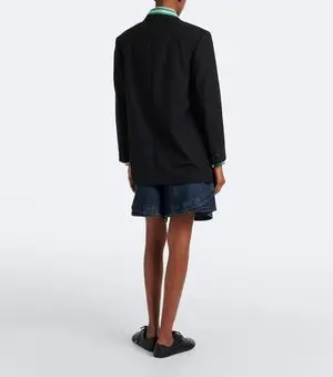 Loewe Paneled Denim Bermuda Shorts