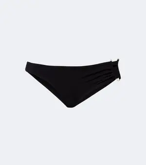 Christopher Esber Gathered Bikini Bottoms - Black