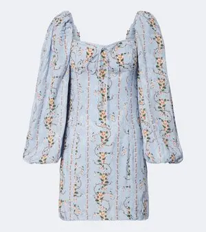 Agua Bendita Lorena Dress - Blue