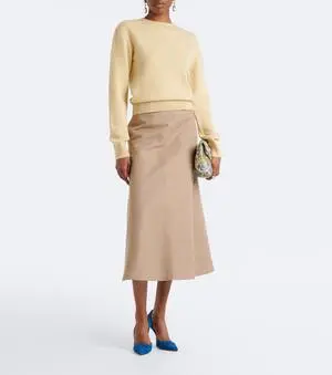 JIMMY CHOO Brigitte Suede Pointed Toe Pumps