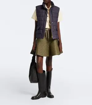 Moncler Bessez Denim Down Vest
