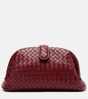 Bottega Veneta Lauren 1980 Small Leather Clutch