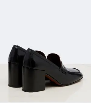 Dries Van Noten Leather Penny Loafers