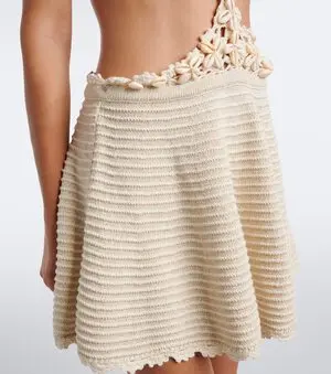 Retrofete Aisola Crochet Minidress