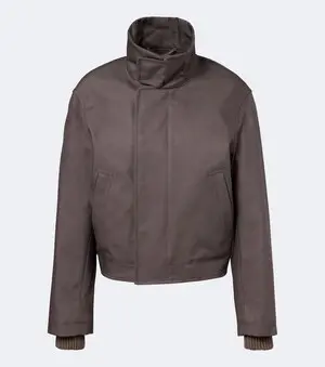 Victoria Beckham Cotton Jacket - Grey