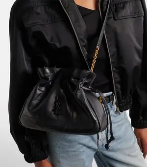Saint Laurent Jamie Leather Shoulder Bag