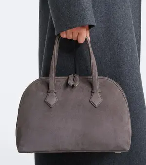 A.emery Harnick Suede Top Handle Bag - Grey