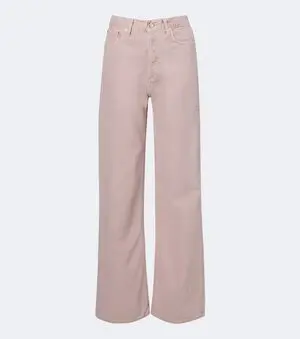 AGOLDE Ren Wide-leg Jeans - Pink