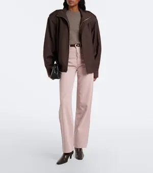 AGOLDE Ren Wide-leg Jeans - Pink