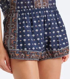DÔEN Vienna Printed Cotton Shorts