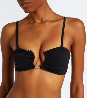 Christopher Esber Gathered Bikini Top