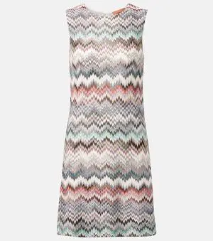 Missoni Zigzag Knit Mini Dress - Multicoloured