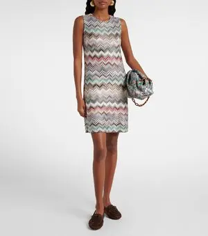 Missoni Zigzag Knit Mini Dress - Multicoloured