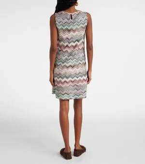 Missoni Zigzag Knit Mini Dress - Multicoloured