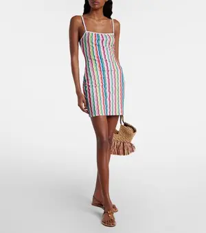 Missoni Zigzag Knit Mini Dress - Multicoloured