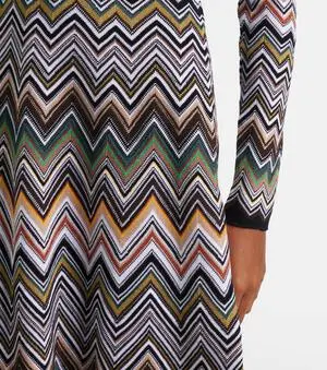 Missoni Zigzag Knit Mini Dress - Multicoloured