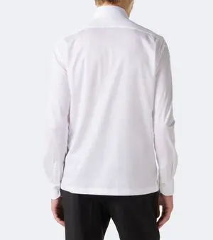 Kiton Cotton Poplin Polo Top