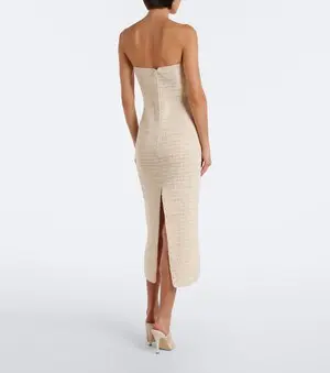 Magda Butrym Crochet Cotton Corset Dress