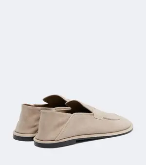 A.emery Clarence Suede Penny Loafers