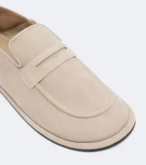 A.emery Clarence Suede Penny Loafers