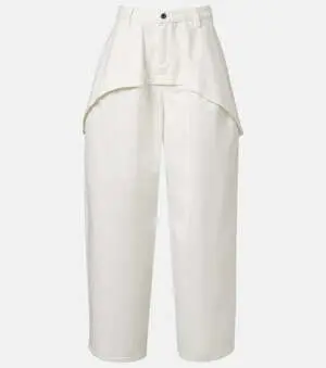 Loewe Barrel-leg Jeans - White