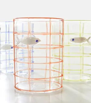 Jonathan Adler Amalfi Set Of 4 Glasses