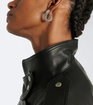 Isabel Marant Étoile Crystal-embellished Hoop Earrings
